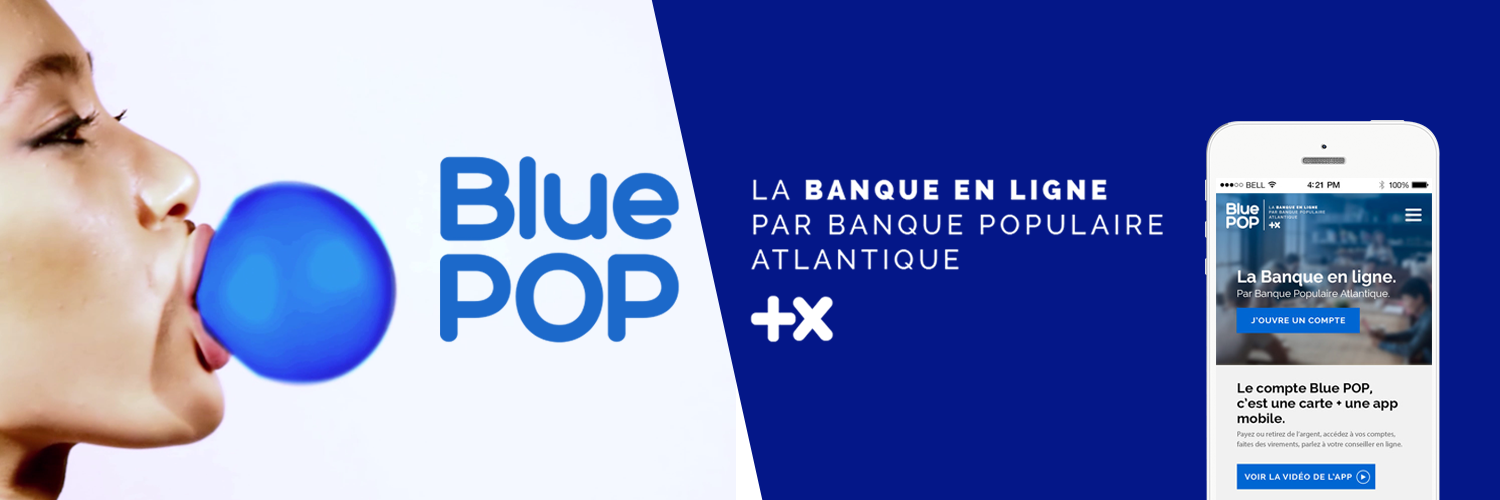 Blue Pop, la "première banque en ligne régionale" de France