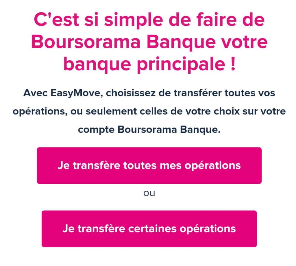 Mobilité bancaire Boursorama Banque : comment transférer son compte