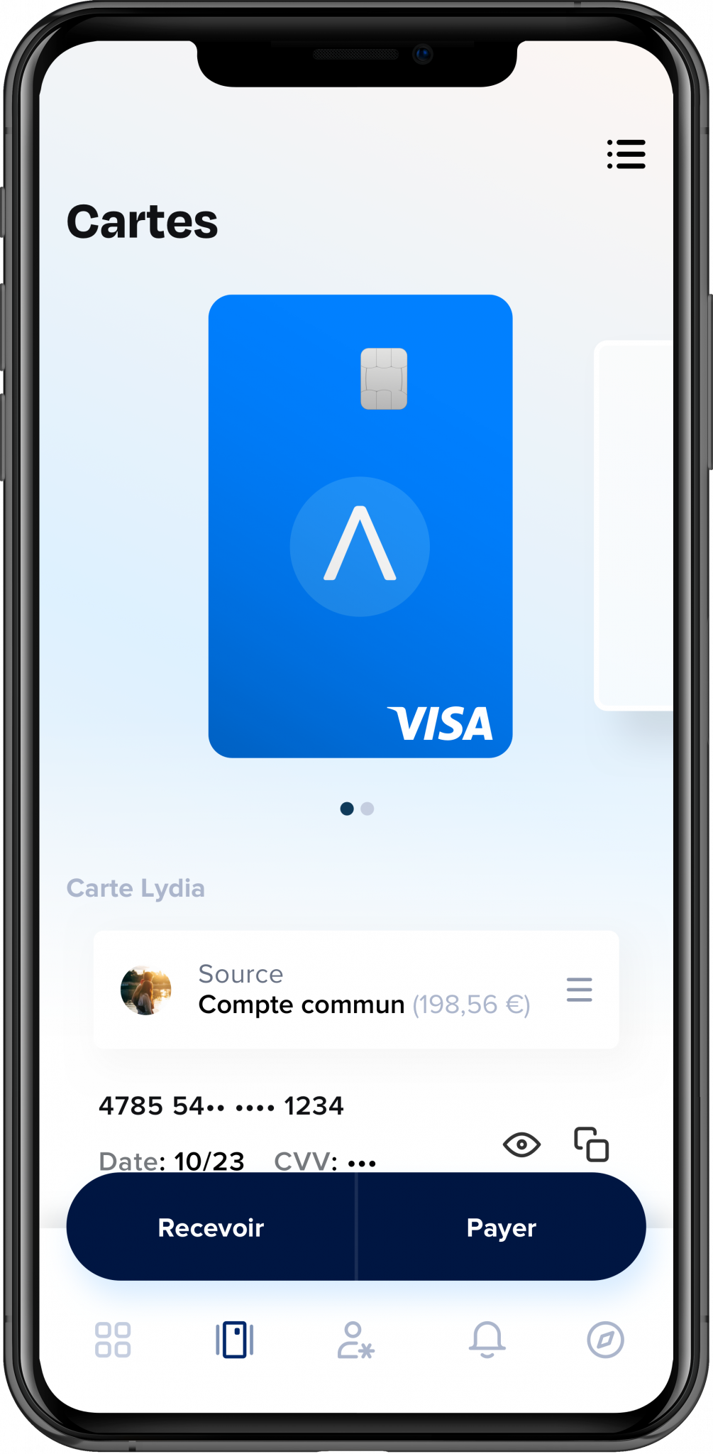 Compte bancaire Lydia - Découvrir les offres de Lydia