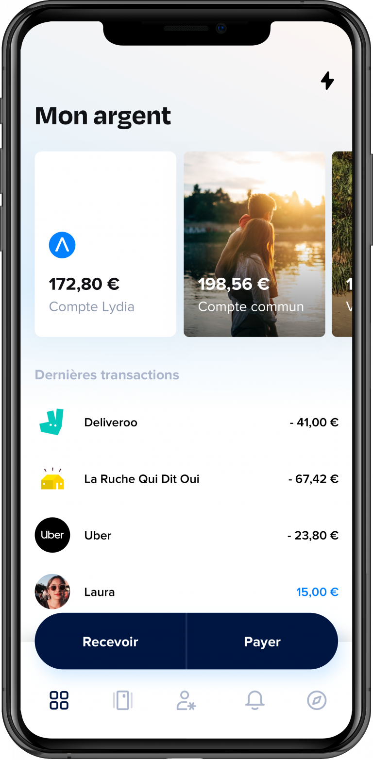 Compte bancaire Lydia - Découvrir les offres de Lydia