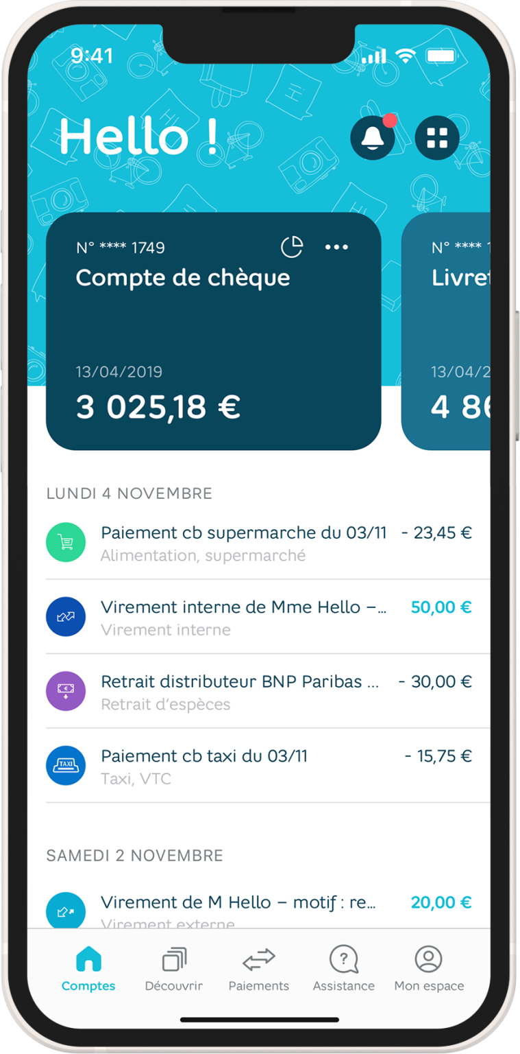 Application Hello bank! - Télécharger l'appli gratuitement